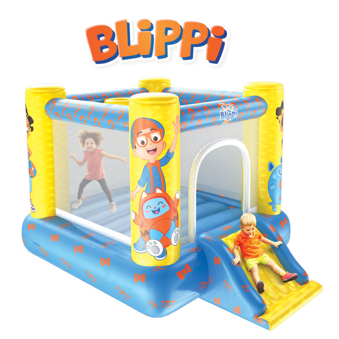 Blippi Jump N' Slide Bouncer (Includes Electric Air Pump) – Gift Empire ...